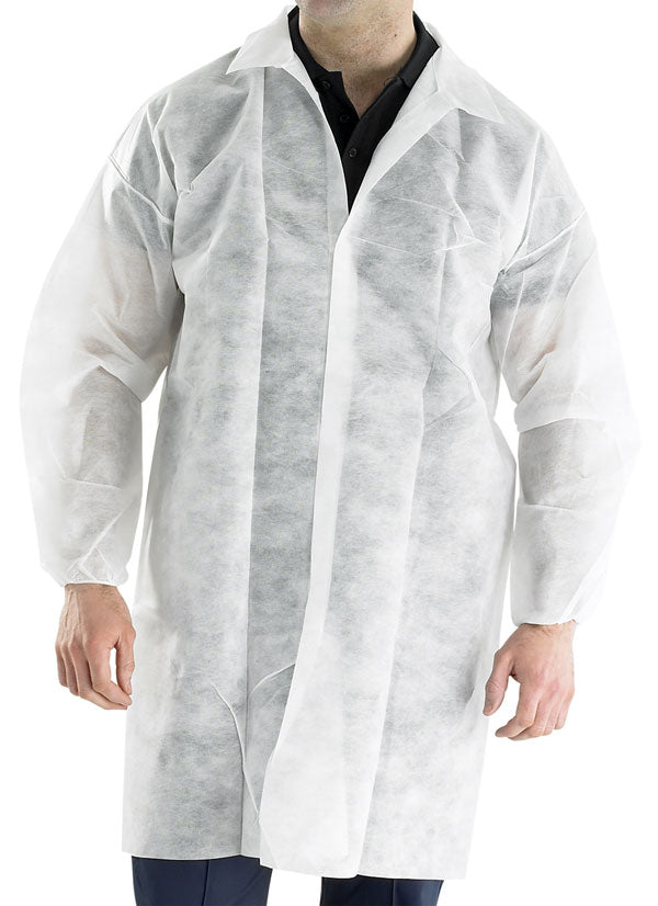 Disposable Visitor Coats - Case of 50